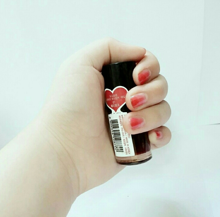 딜라이트 토니틴트 네일 [01 체리핑크], 토니모리 - 언니의파우치